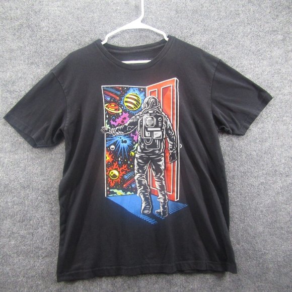 IntoThe AM | Shirts | Into The Am Large Tshirt Black Mens Cosmic ...